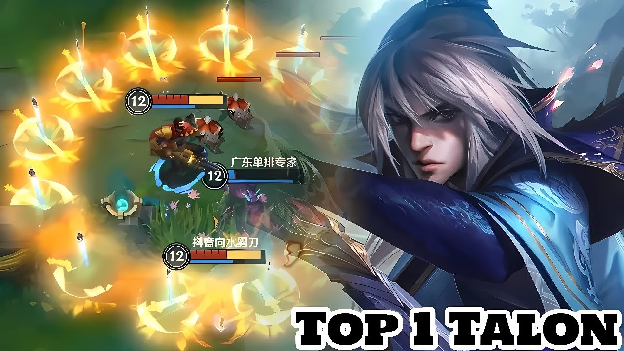 Wild Rift Talon Top 1 Talon Gameplay Rank grandmaster - YouTube