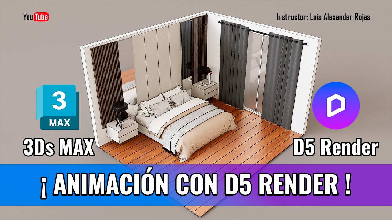 ¡ ANIMACIÓN CON D5 RENDER y 3DS MAX 2025! - YouTube