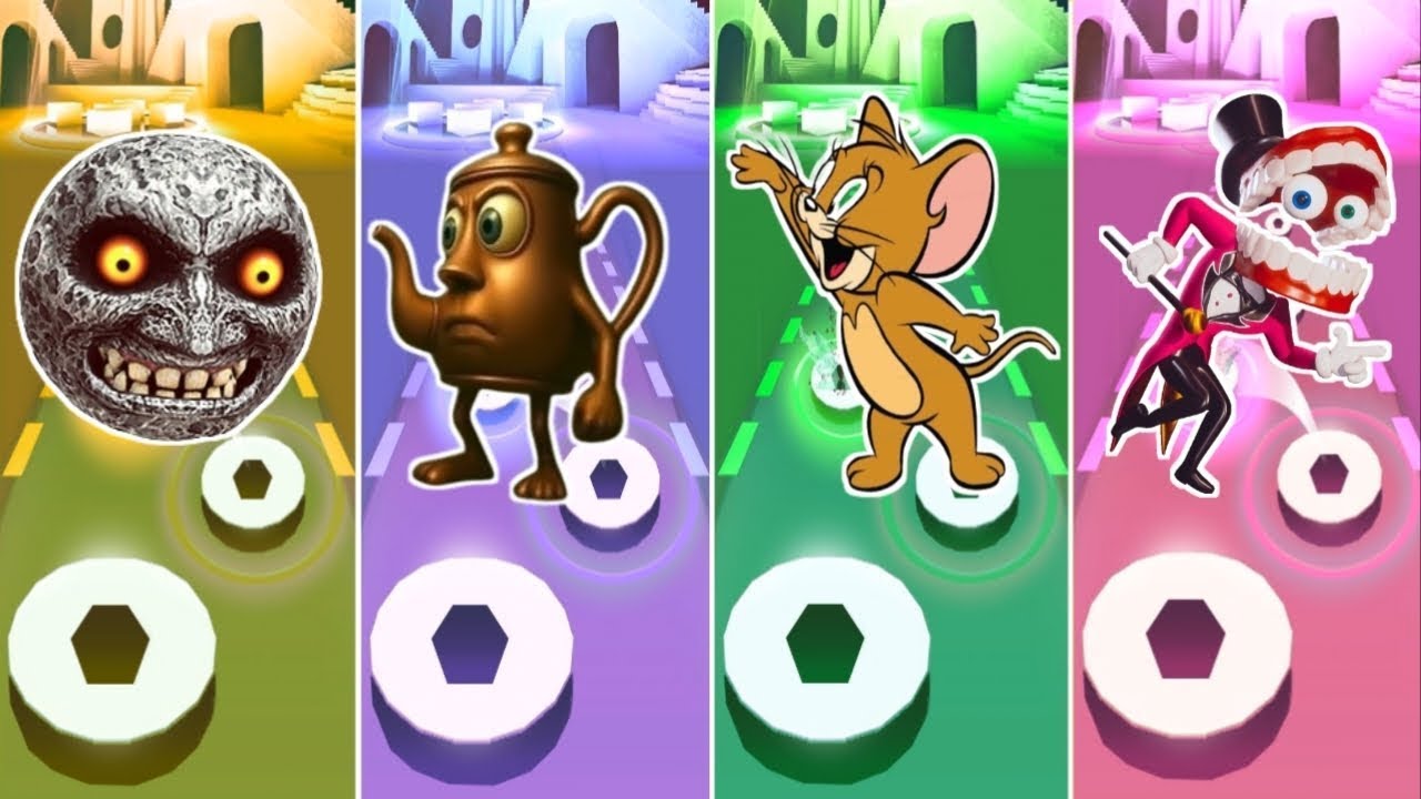 Lunar Moon 🆚 Brainrot Zombie 🆚Tom Jerry 🆚The Amazing Digital Circus💥WHO ...
