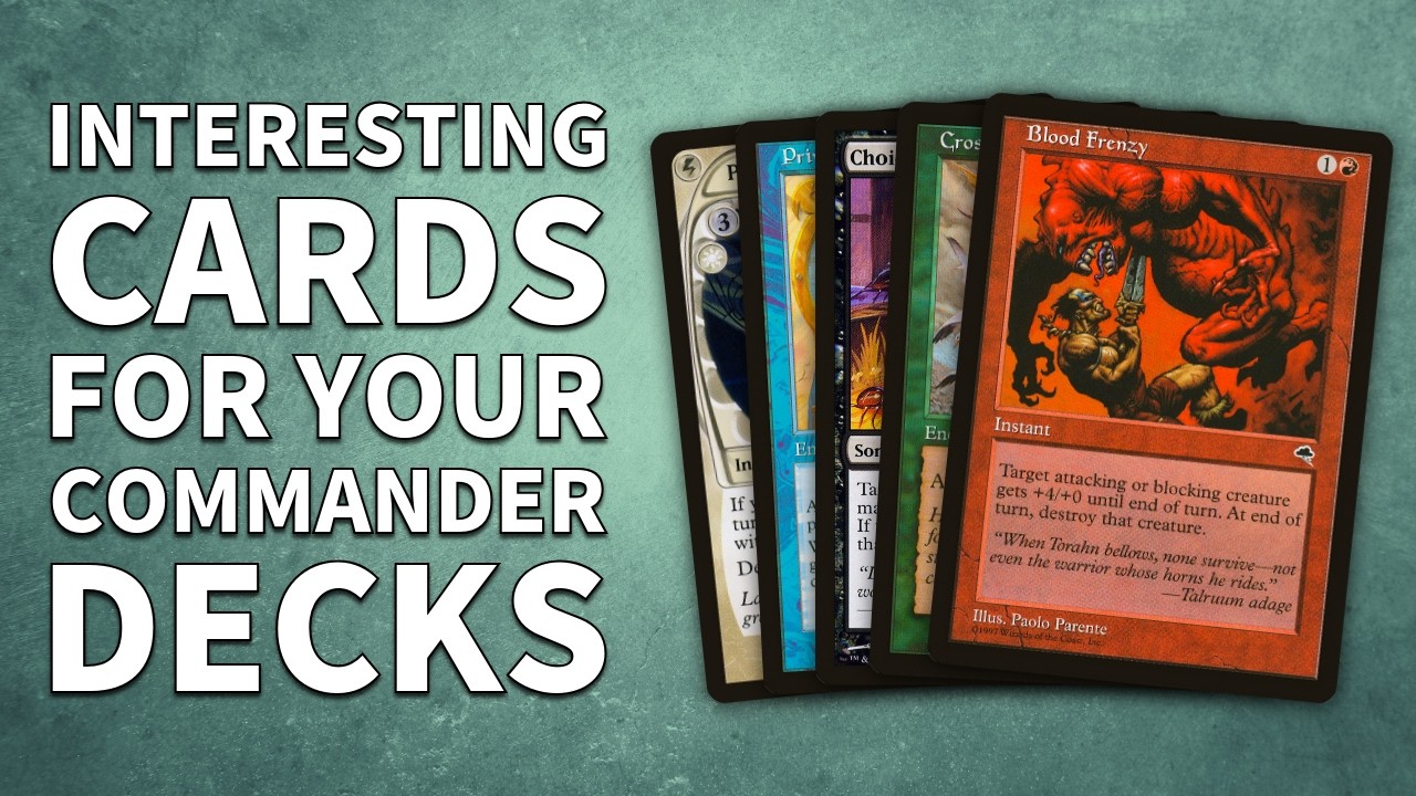Interesting Cards for Your Commander Decks | Magic: The Gathering | EDH ...