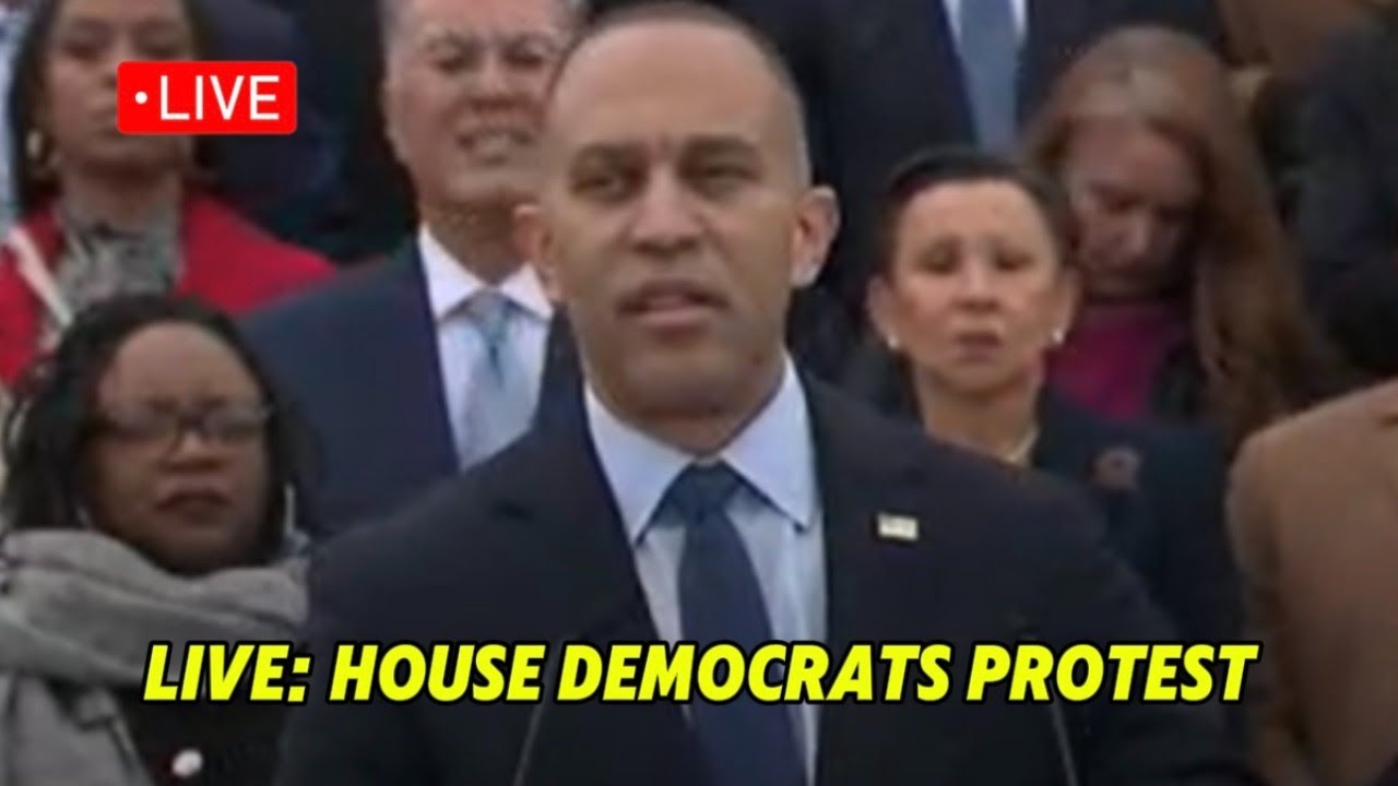 Live: House Democrats Protest GOP Budget Resolution - YouTube