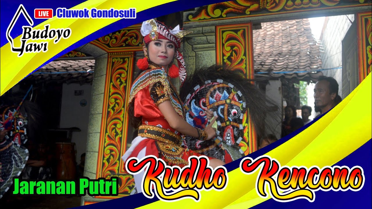 Jaranan Senterewe Putri Kudho Kencono live Cluwok - YouTube
