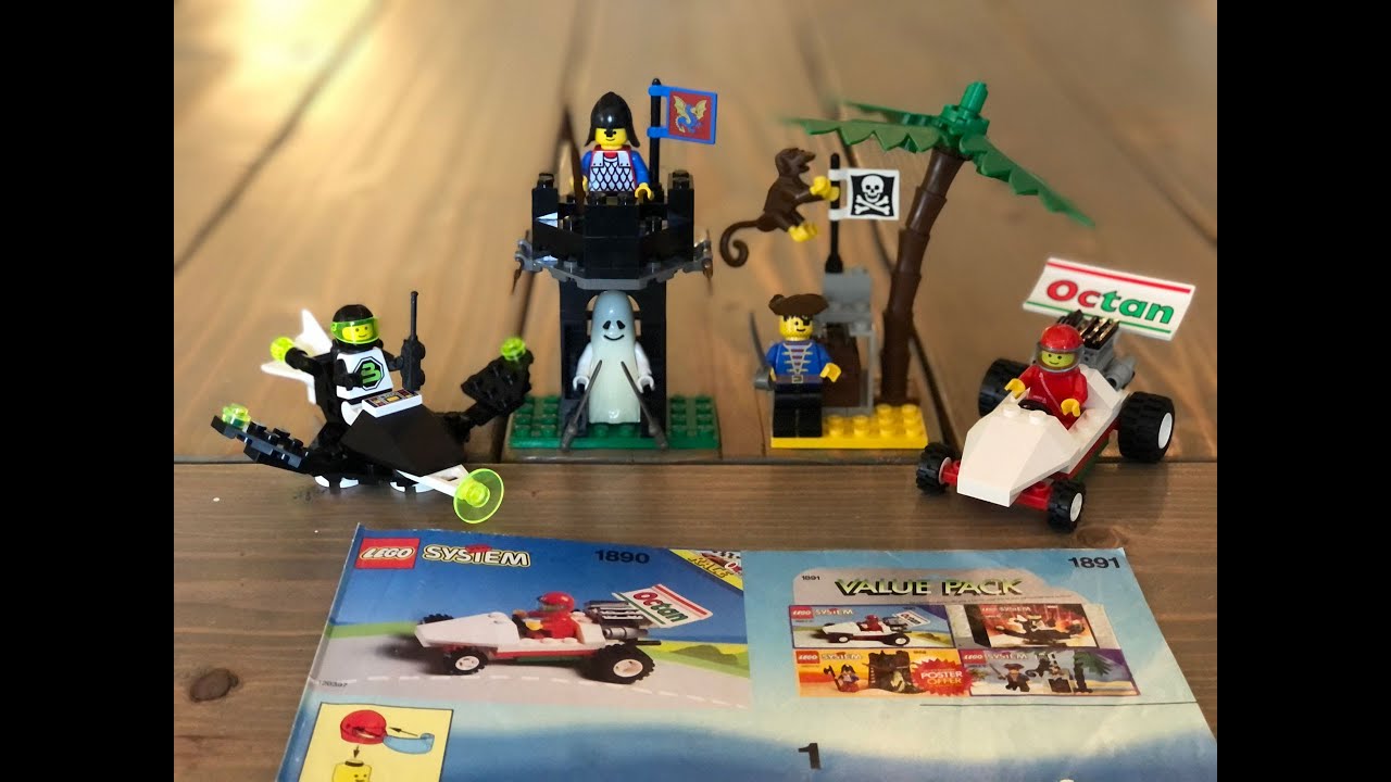 Lego Fast-Build 1891: Four Set Value Pack - YouTube