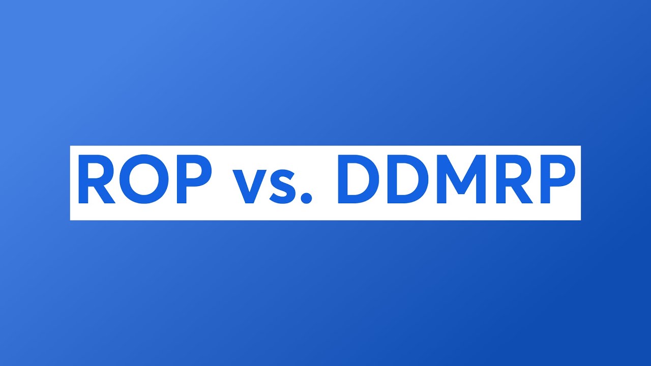 ROP vs. DDMRP - YouTube
