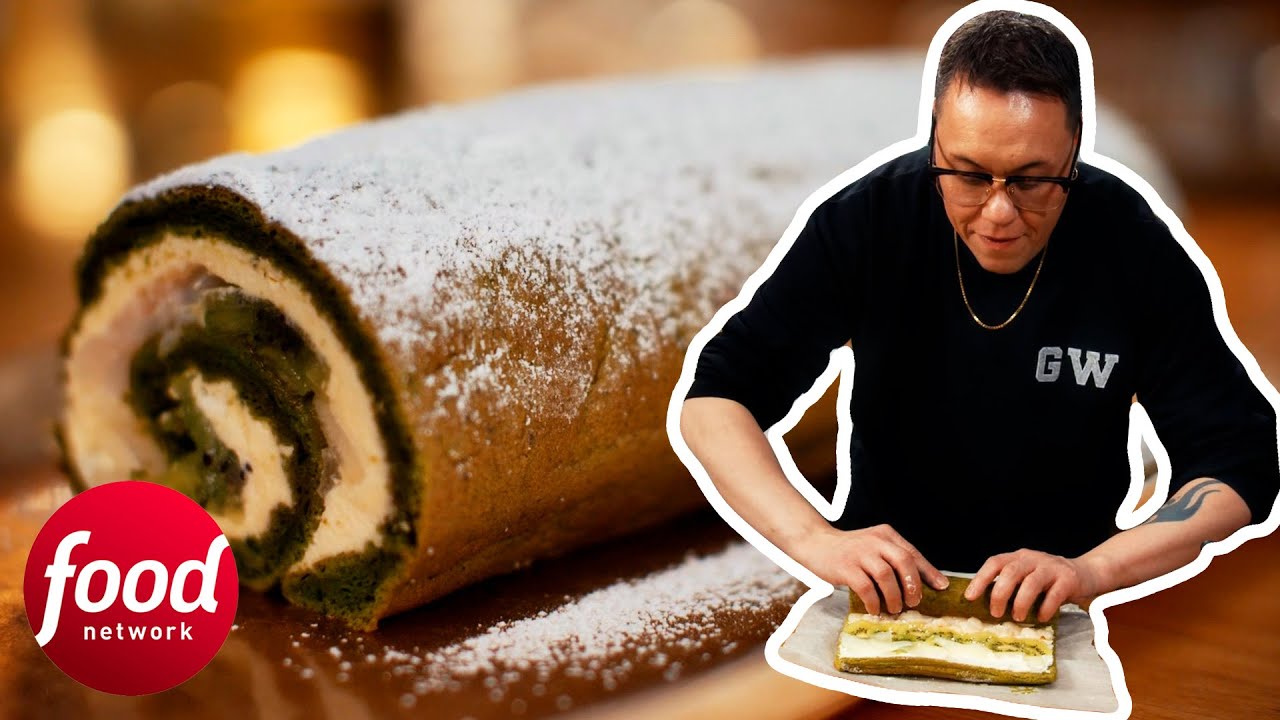 Gok Makes A Scrumptious Asian Birthday Roulade | Gok Wan's Easy Asian ...