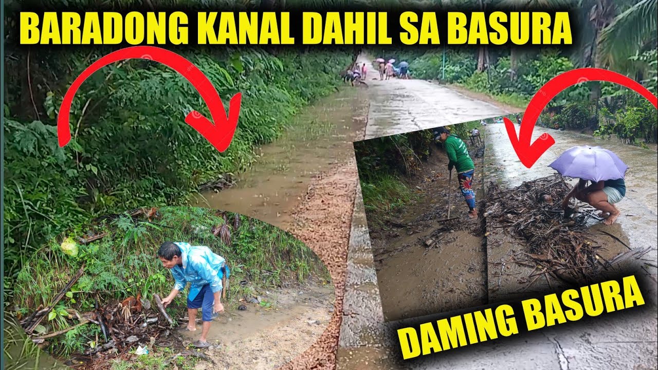 BARADONG KANAL DAHIL SA BASURA - YouTube