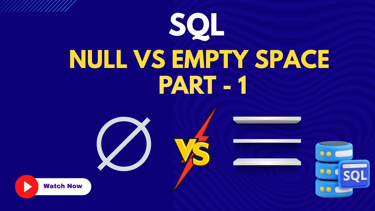 47 Null vs Empty Space - YouTube