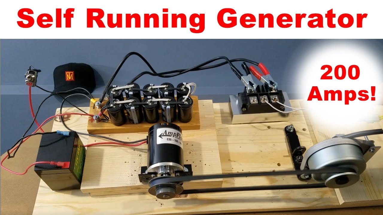 Self-Charging Machine? (Permanent Magnet Alternator) - YouTube