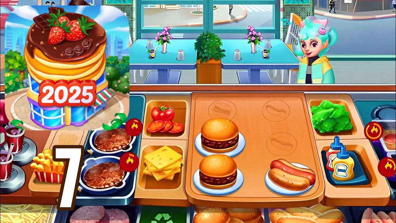 Cooking Town - Gameplay Walkthrough Part 7 - Burger Queen Level 61-70 ...