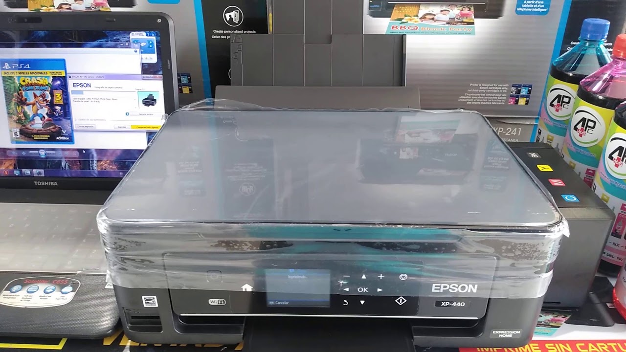 EPSON XP-440 - YouTube