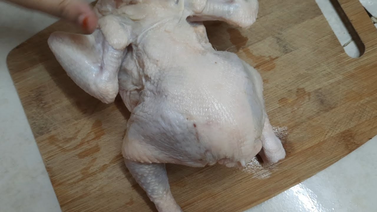 Fresh Chicken Cutting | Frozen Chicken Cutting | How to cut a whole ...