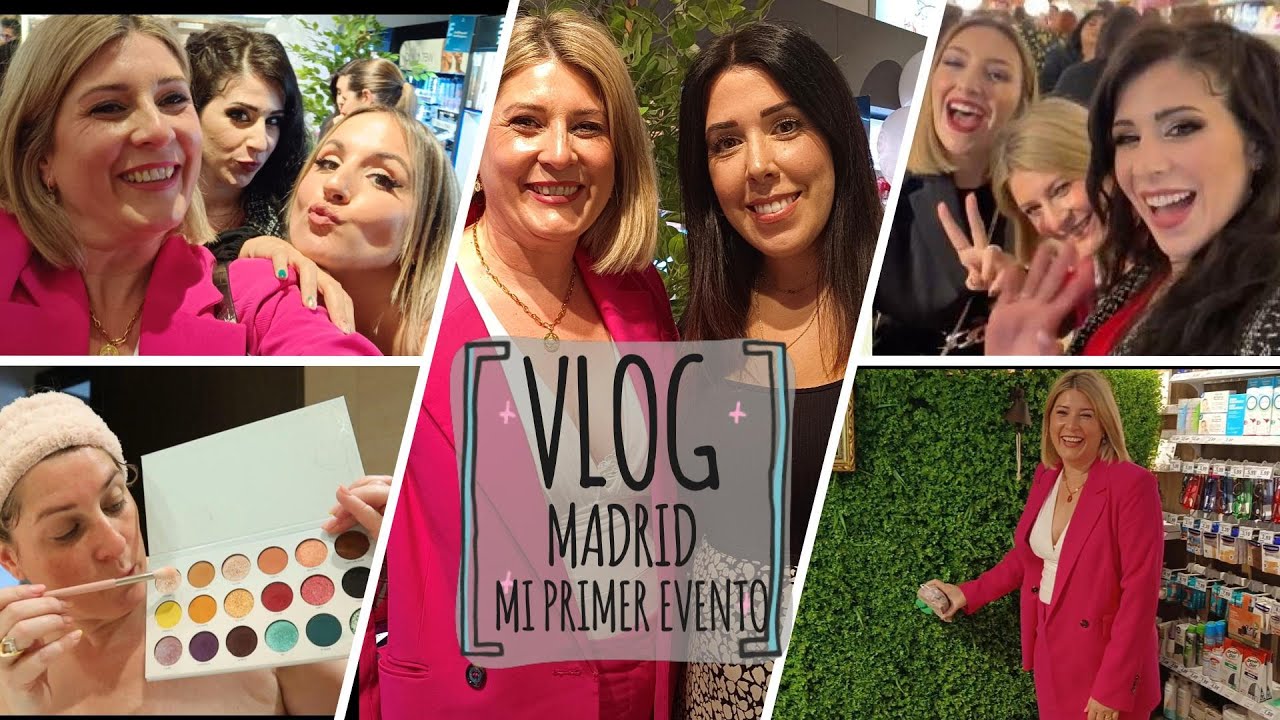 ️VLOG mi PRIMER EVENTO en MADRID, 🫶🏻conociendo INFLUENCERS🥰 - YouTube
