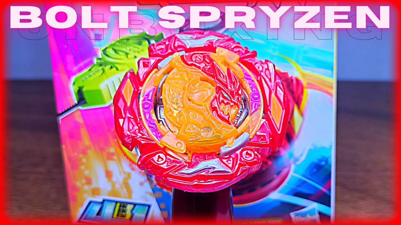 Unboxing de Bolt Spryzen S8 // BEYBLADE BURST QUADSTRIKE - YouTube