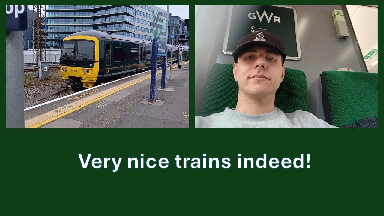 The GWR Thames Turbo's are nice trains - YouTube