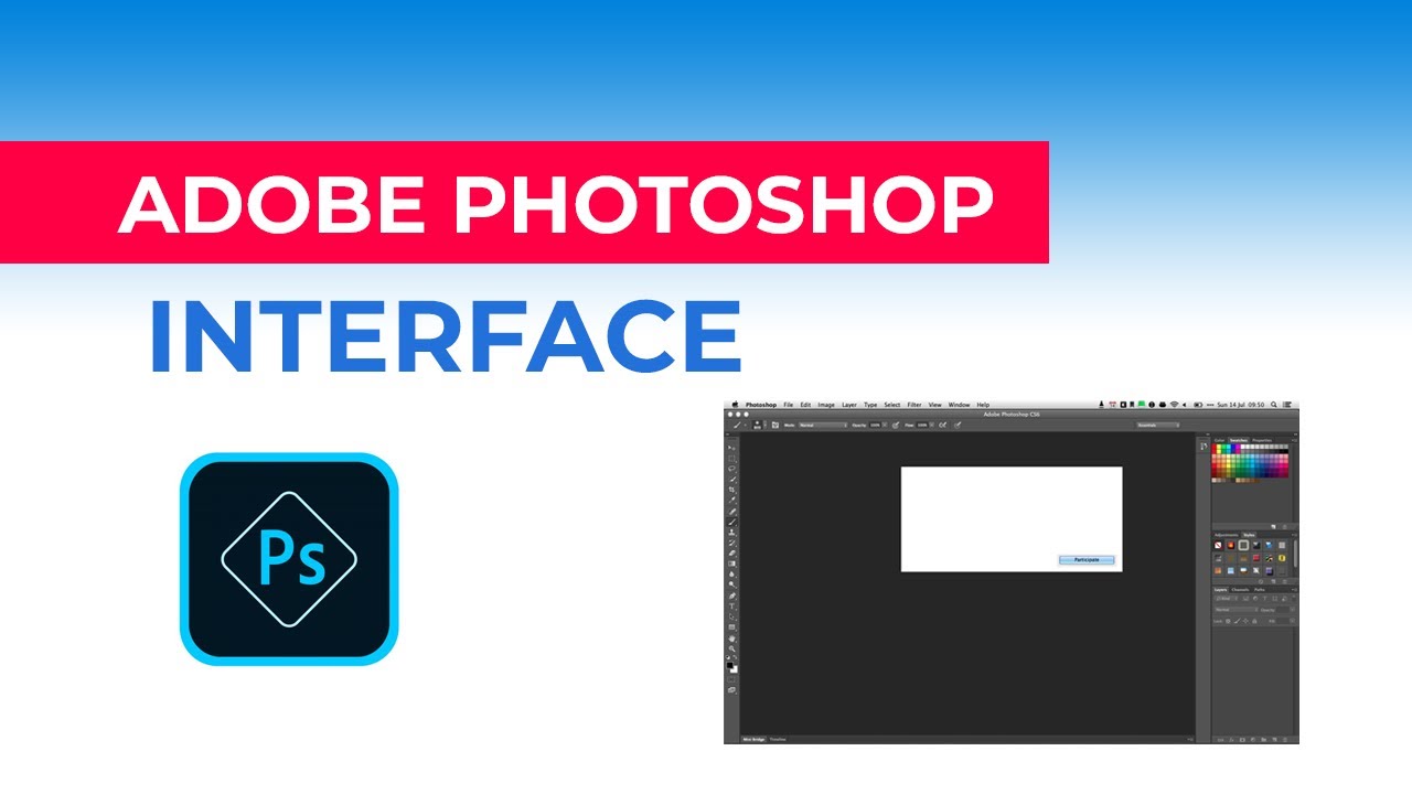 ADOBE PHOTOSHOP INTERFACE - YouTube