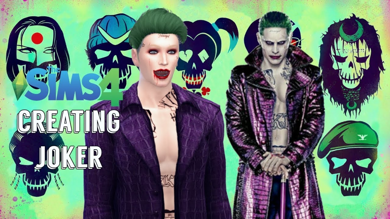CREATING JOKER (SUICIDE SQUAD) | Sims 4 - YouTube