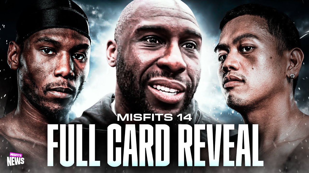 Misfits 14 Full CARD revealed | Misfits News Episode 16 ft. Leon Wills ...