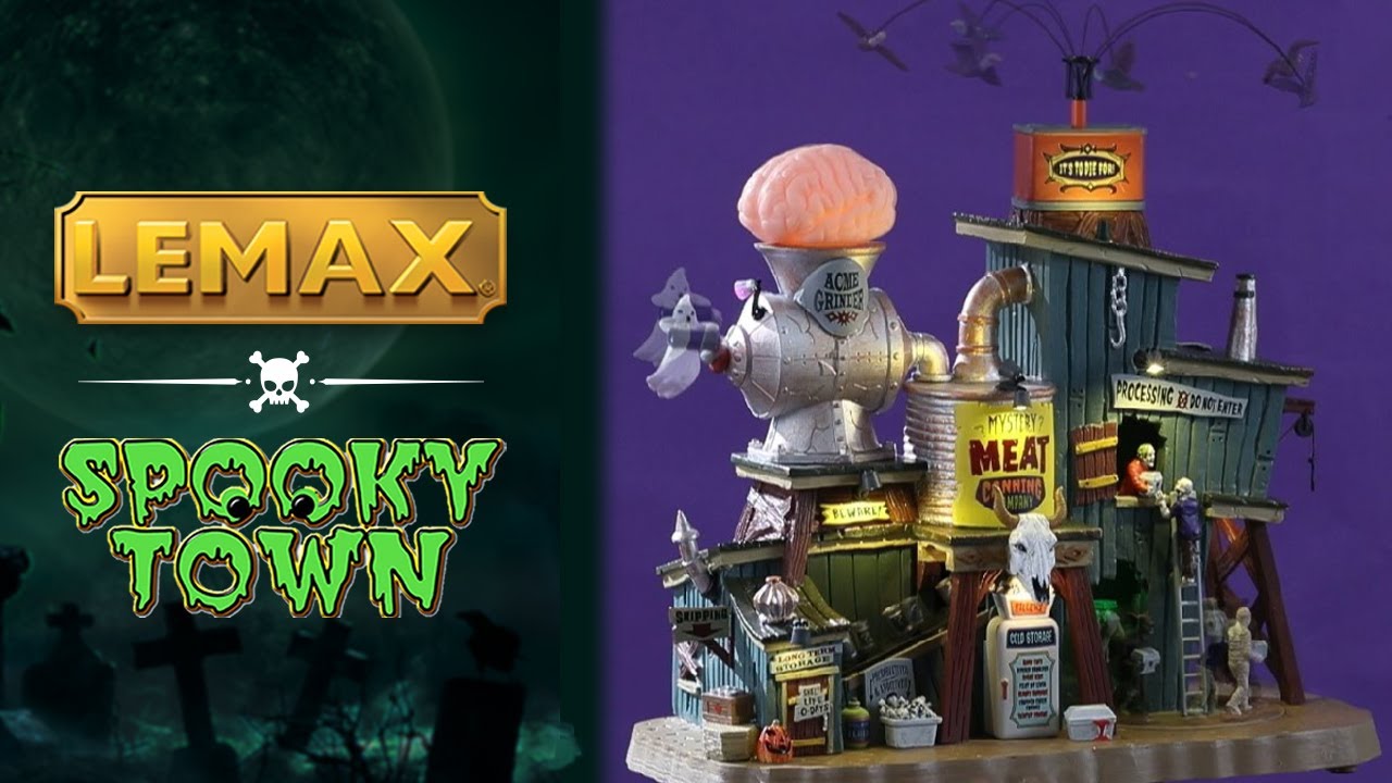 Lemax Mystery Meat Canning Co. SKU: 35008 - YouTube