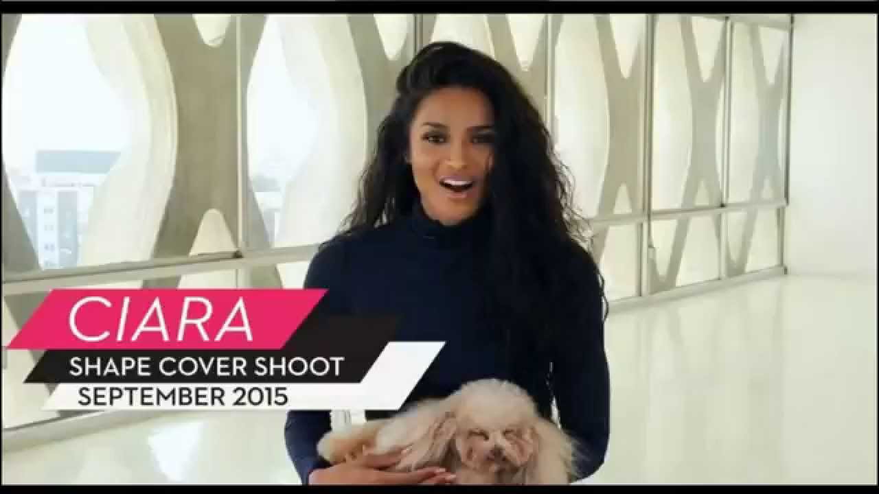 Behind the Scenes w Ciara for her Shape Mag Cover Shoot - YouTube