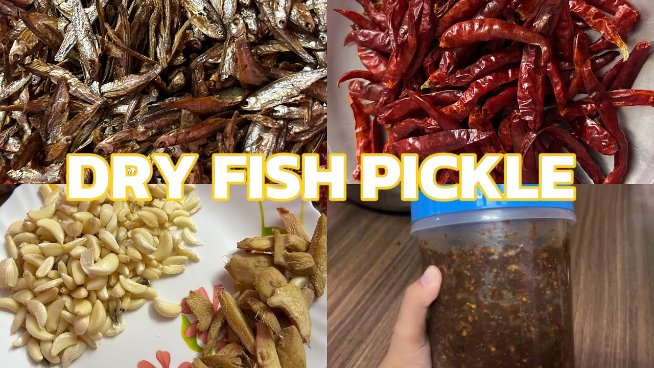 Dry Fish Pickle Recipe 😋// #dryfish #pickle #foodie #daily vlog #viral ...