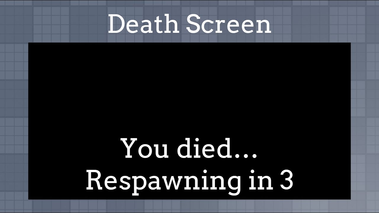 How to Make a Death Screen in Roblox Studio - YouTube