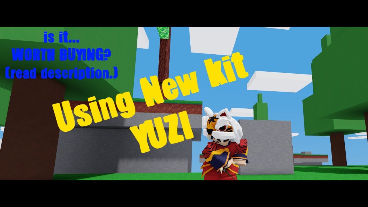 Using the brand new kit: Yuzi! // Roblox: Bedwars - YouTube