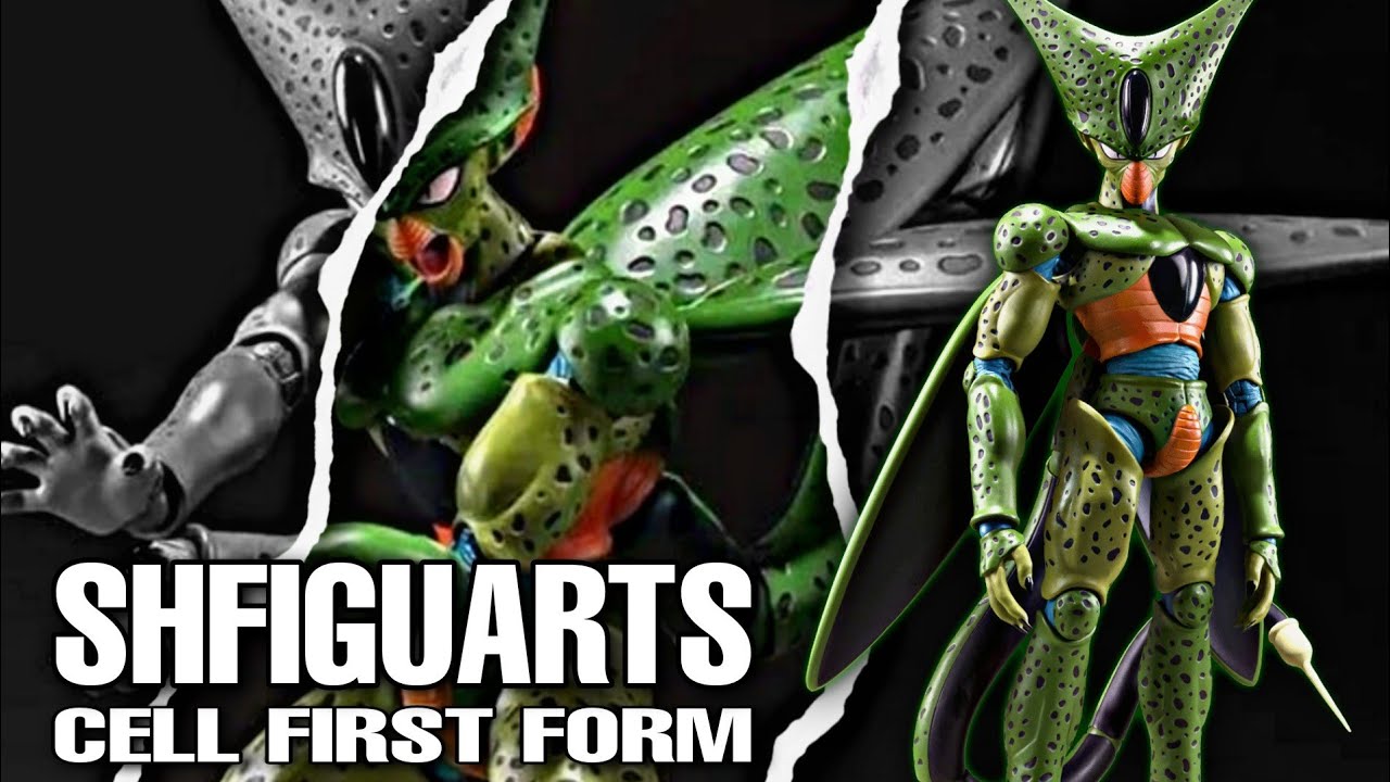 S.H.Figuarts CELL FIRST FORM imagenes oficiales del resultado final ...