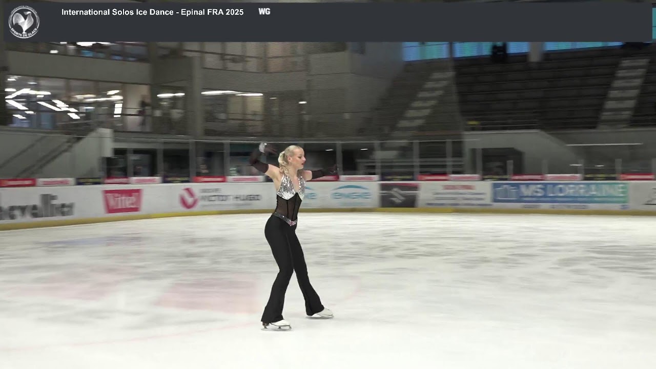 INTERNATIONAL SOLO ICE DANCE EPINAL 2025 - YouTube
