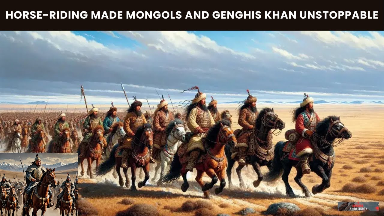 Horse riding made Mongols and Genghis Khan unstoppable | Genghis Khan ...