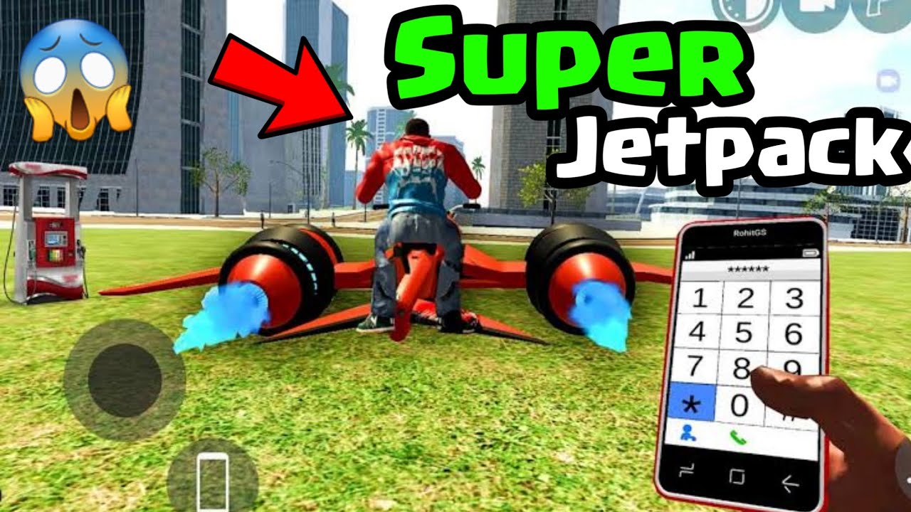 New Super Jetpack || Indian Bikes Driving 3D New Update and Cheat codes ...