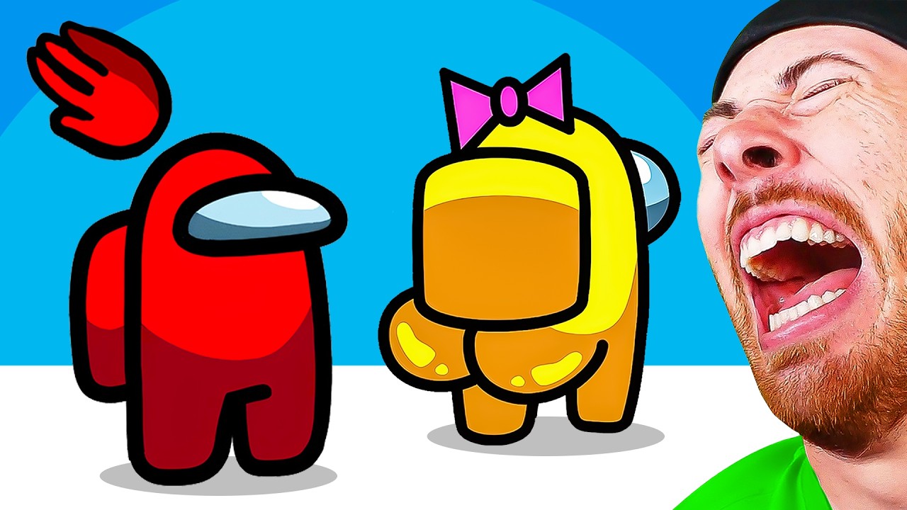 FUNNIEST AMONG US SLAP ANIMATIONS (You Will LAUGH) - YouTube