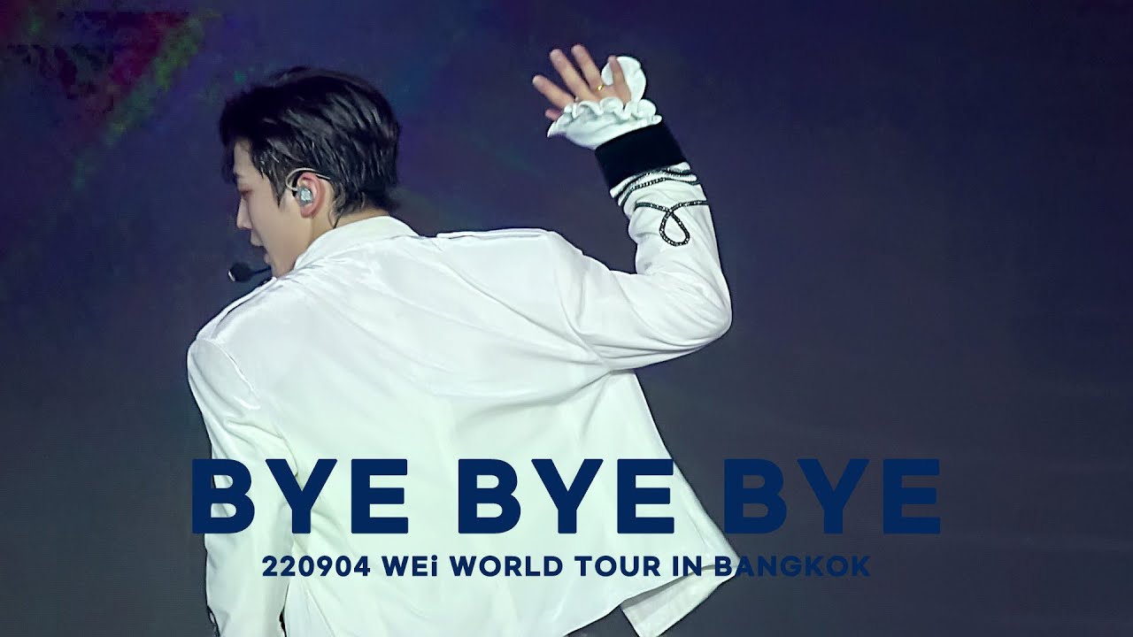 [220904] 위아이(WEi) 김요한 "BYE BYE BYE" World Tour in BANGKOK(YOHAN FOCUS) - YouTube