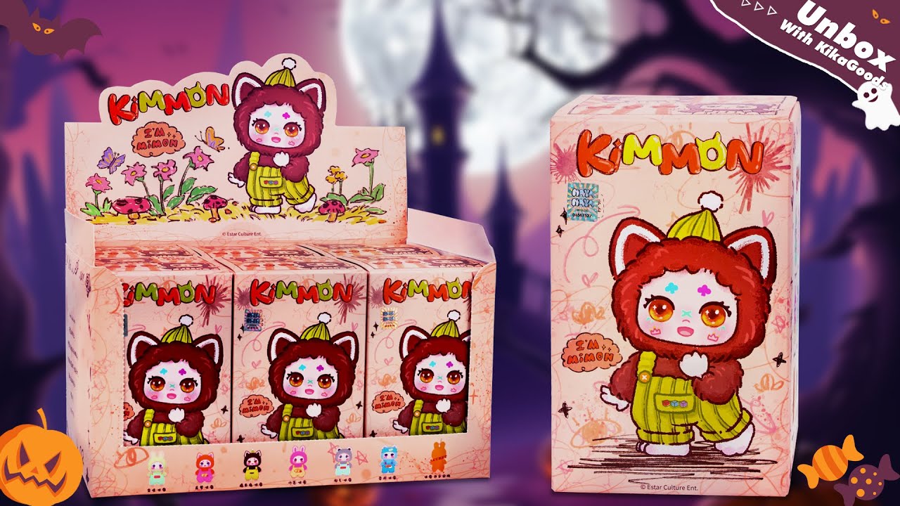 Unboxing Kimmon I'm MiMON Series Plush Blind Box #kikagoods #figure # ...