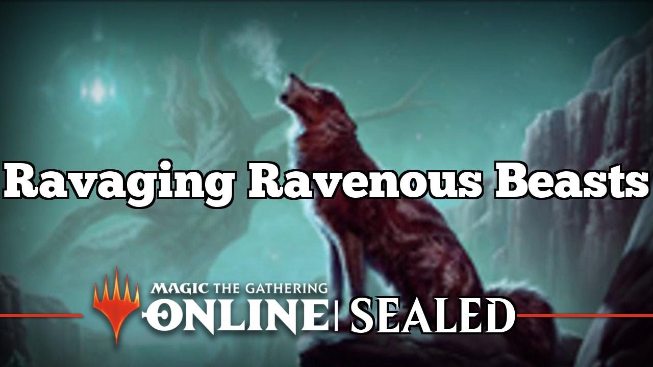 Ravaging Ravenous Beasts | Kaldheim Sealed [MTGO] | Sealed - YouTube