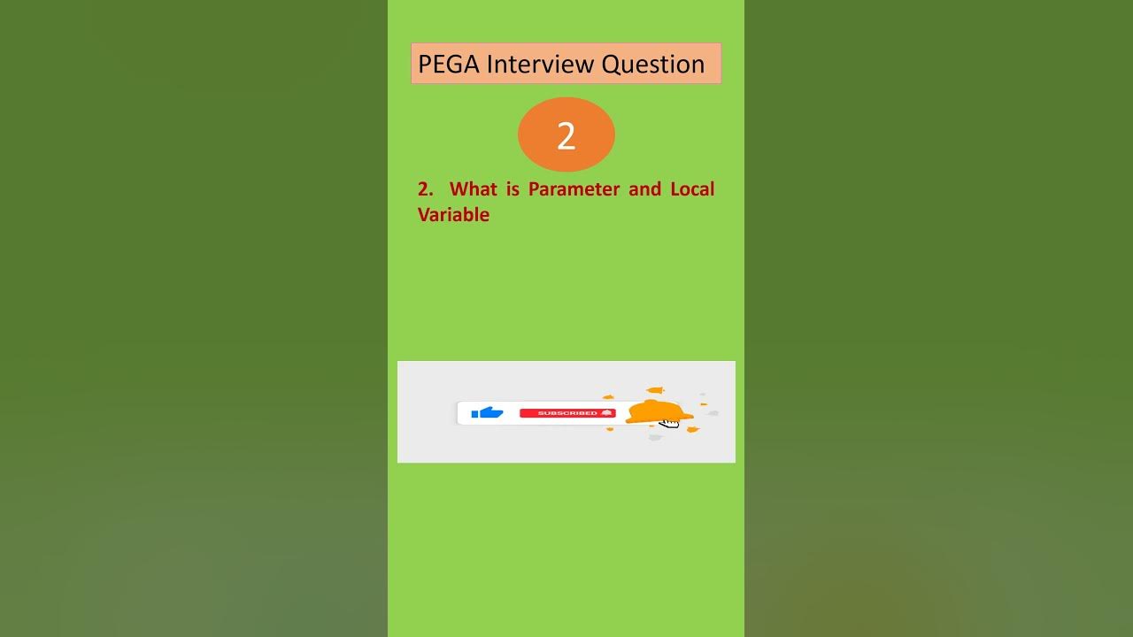 question - 2 pega interview questions #pega #Activity pega interview questions - YouTube