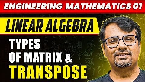 Linear Algebra Engineering Mathematics for GATE | By GP Sir - YouTube