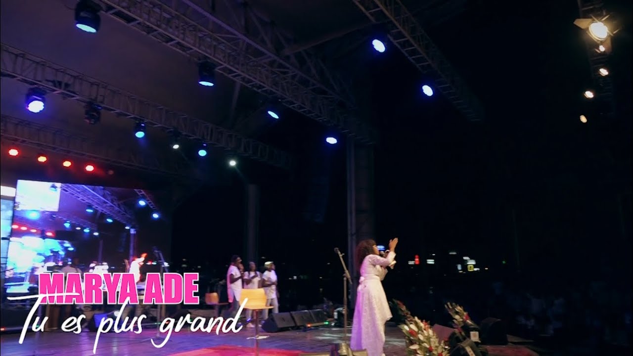 TU ES PLUS GRAND (MARYA ADE) #ConcertLiveDestinée #WorshipSession #PDG ...