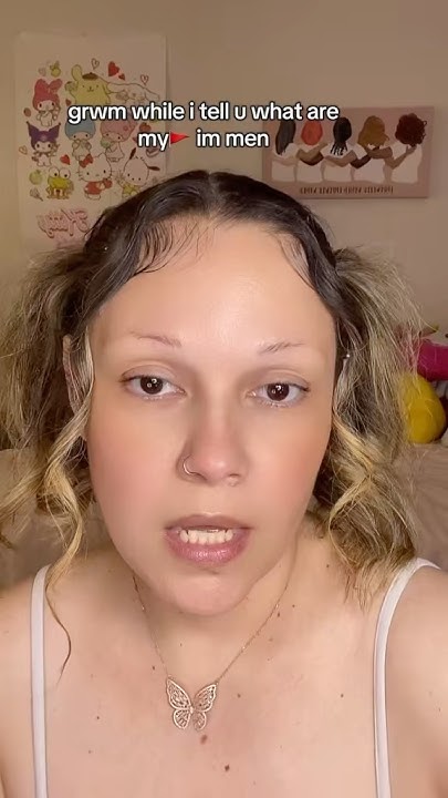 grwm while i tell what are some 🚩 in men #makeup #makeuptutorial #redflags #grwm #fyp #fypシ゚ ...