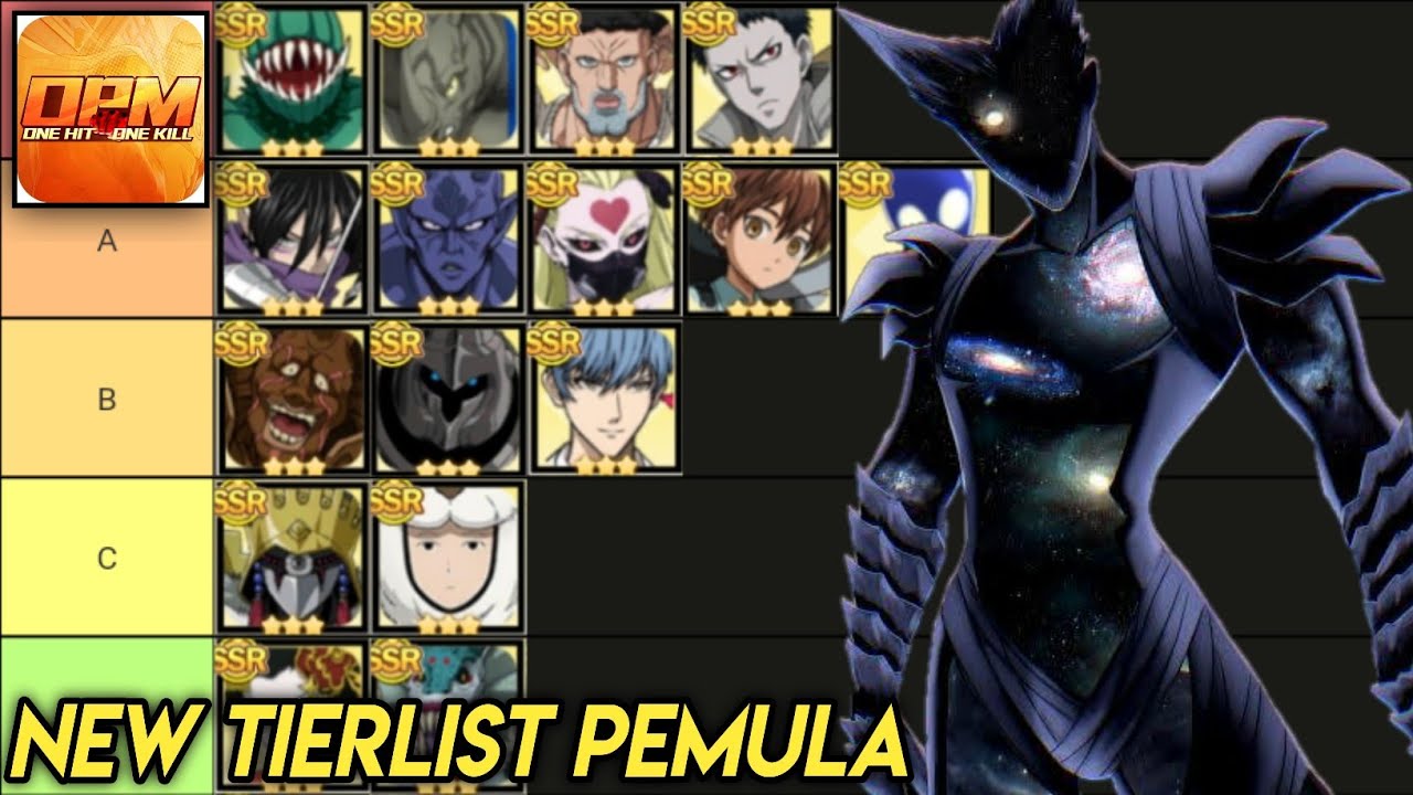 TIERLIST PEMULA SEMENTARA WAJIB PUNYA HERO INI DI AWAL MAIN - OPM ONE ...
