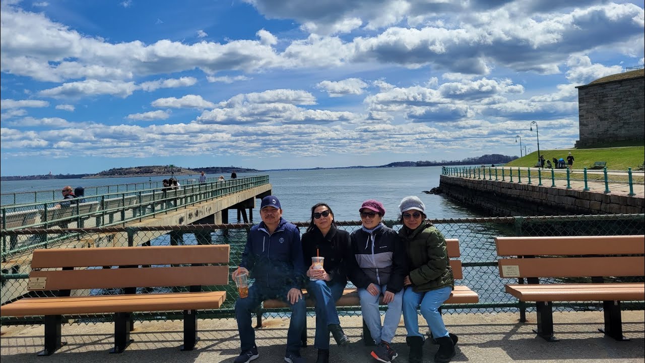 Castle Island 🏰 công viên lâu đài ở Boston - YouTube