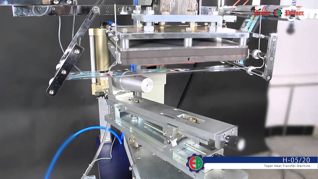 H-05/20 Auto Conical Heat Transfer Machine - YouTube