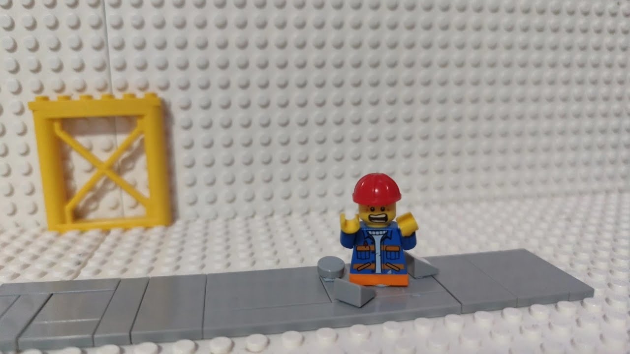 Lego man is stuck - YouTube