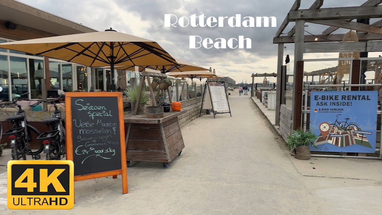 Rotterdam Hoek van Holland strand 2023 walkTour nl - YouTube