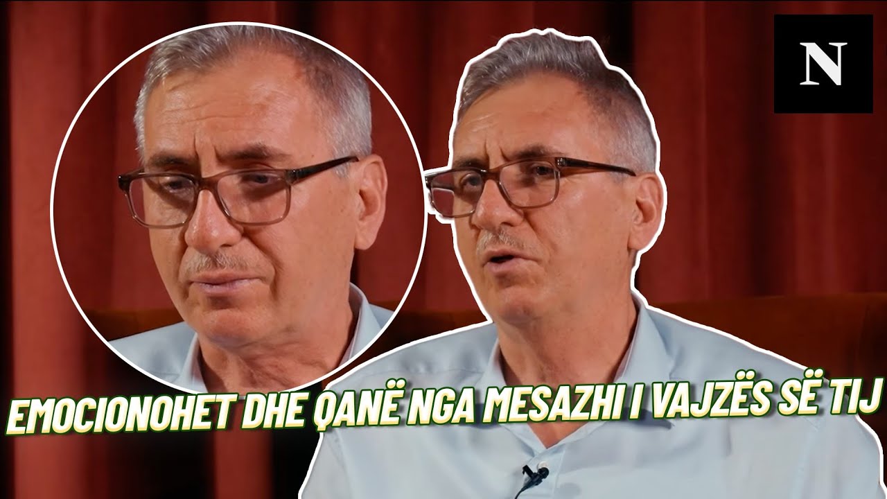 Dr. Cen Bytyqi emocionohet dhe qanë nga mesazhi i vajzës së tij, Dafina ...