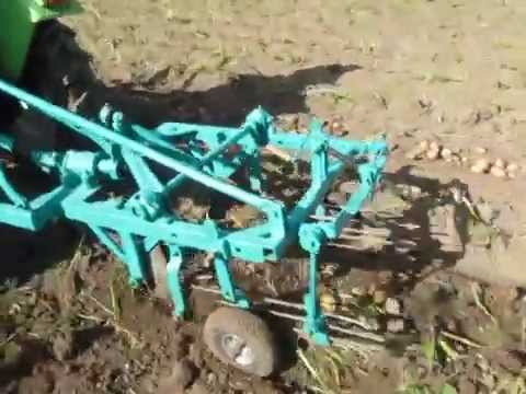 Копалка грохотного типа из Большой Усы - YouTube