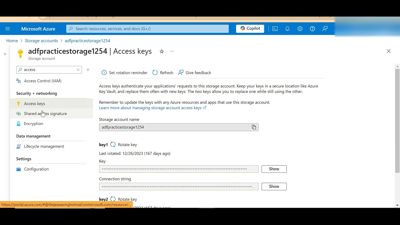 Import Azure Blob Storage Data Using Power Bi Youtube
