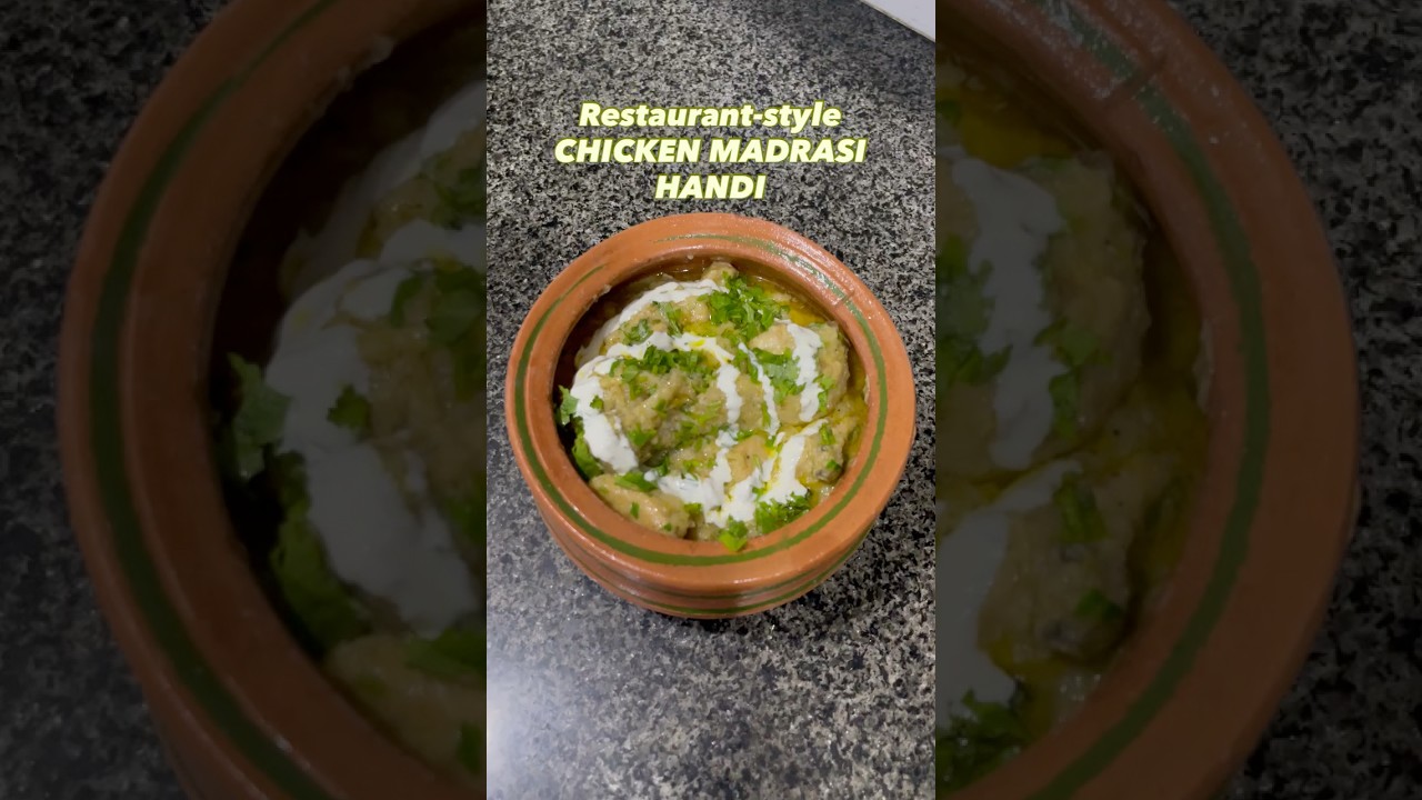 Chicken Madrasi Handi | Lunch Time | Dawat Menu | چکن مدراسی ہانڈی ...