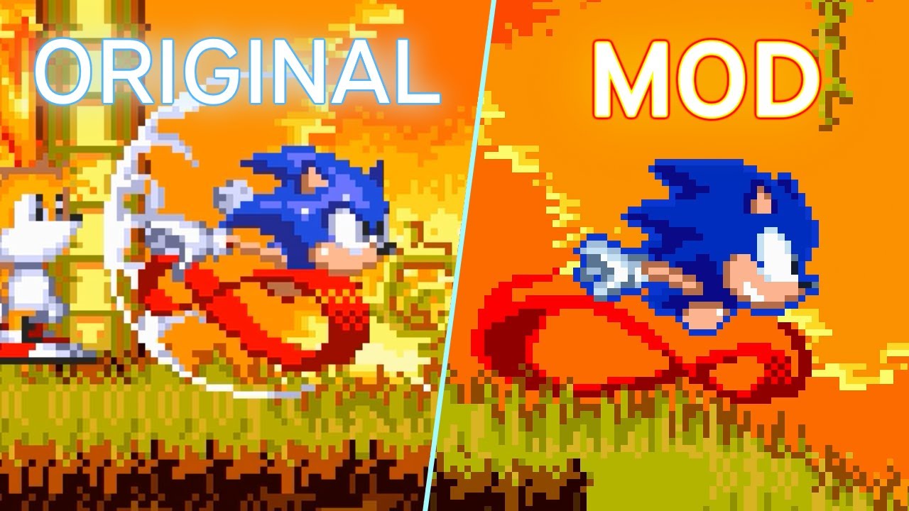 Redesigned Team Sonic ~ Sonic 3 A.I.R. mods Gameplay - YouTube
