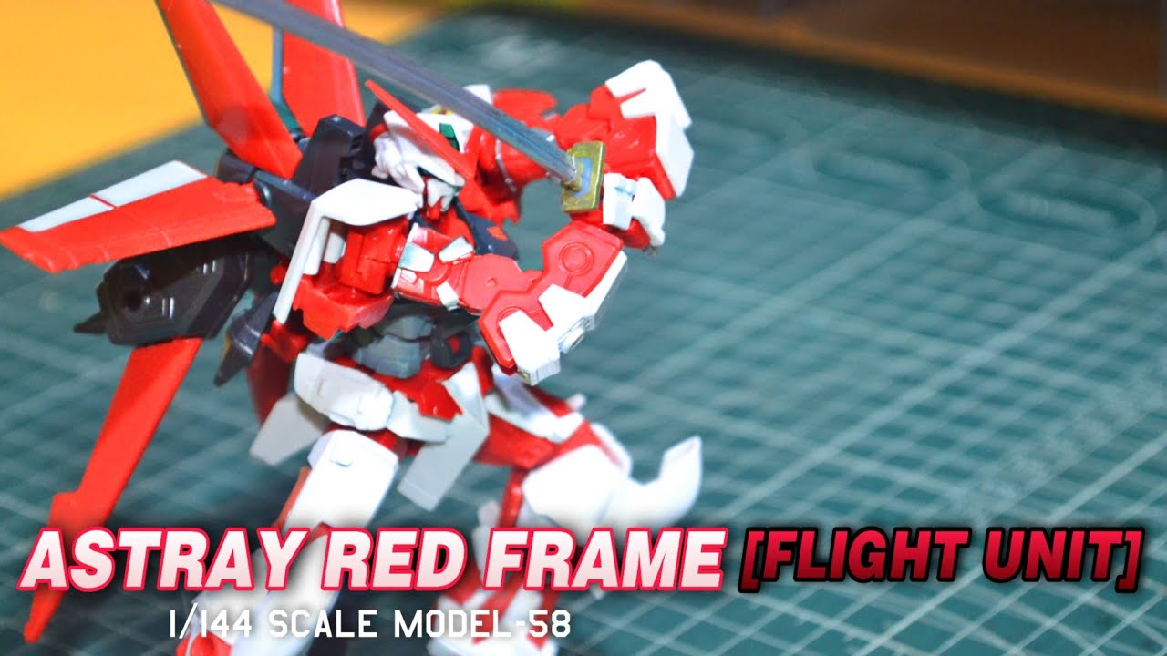 ASTRAY RED FRAME (FLIGHT UNIT) HG DABAN - YouTube