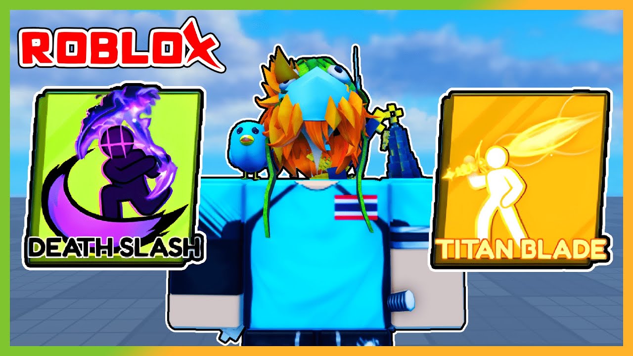 สกิลใหม่ Death slash + Titan Blade ⛄ | Roblox Blade Ball - YouTube